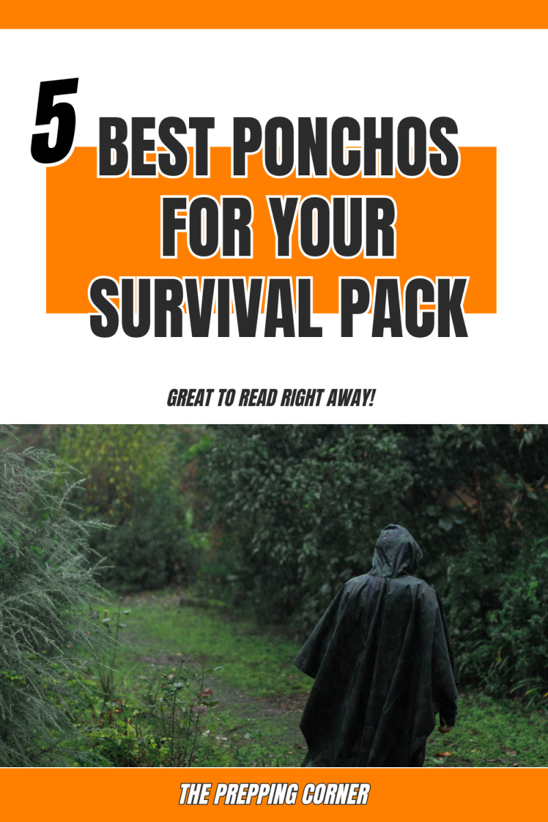 Survive in Style: Discover the Best Poncho for Survival Situations